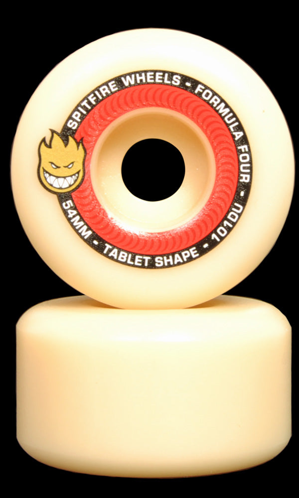 Spitfire Wheels 54mm Formular Four Tablets 101A – Rollbrettbude.de